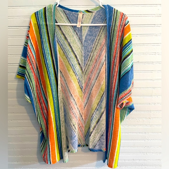 Tops | Serape Shortsleeved Cardigan | Poshmark